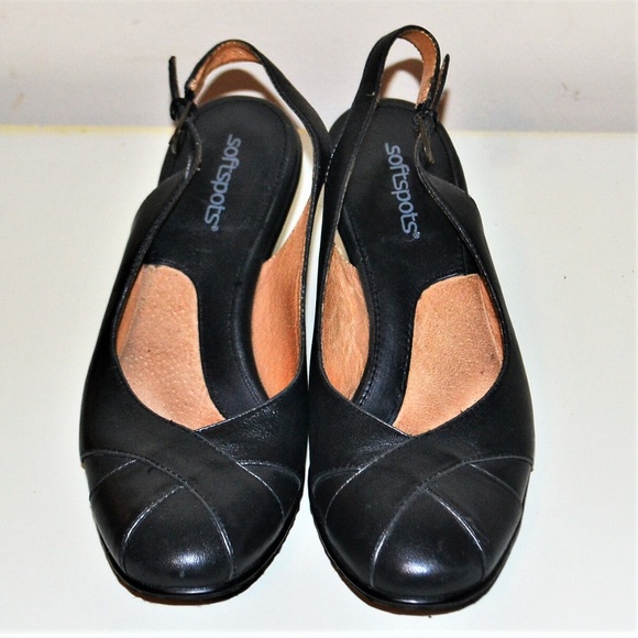 Softspots | Shoes | Softspots Monarch Slingback Sz 8m Heels | Poshmark